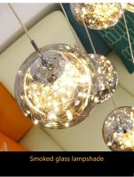 China Modern Led Chandelier Glass Ball Pendant Light Staircase LED Decor Lusters(WH-NC-125) for sale