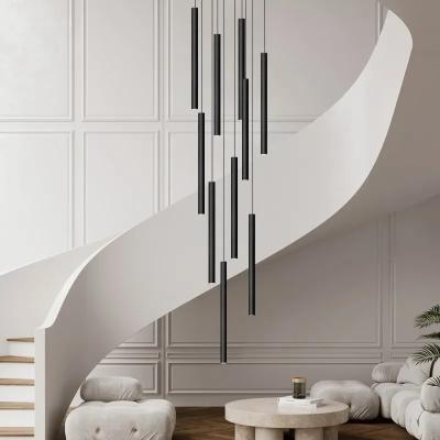 China Long LED Pendant Lamp Spotlight Indoor Lighting Tubular Chandelier(WH-NC-127) for sale