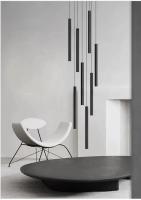 China Long LED Pendant Lamp Spotlight Indoor Lighting Tubular Chandelier(WH-NC-127) for sale