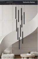 China Long LED Pendant Lamp Spotlight Indoor Lighting Tubular Chandelier(WH-NC-127) for sale