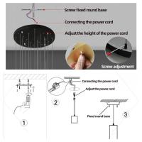 China Long LED Pendant Lamp Spotlight Indoor Lighting Tubular Chandelier(WH-NC-127) for sale