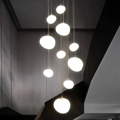 China Modern Ceiling Chandeliers Creative Staircase Pendant Light(WH-NC-128) for sale