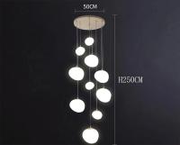 China Modern Ceiling Chandeliers Creative Staircase Pendant Light(WH-NC-128) for sale
