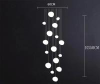 China Modern Ceiling Chandeliers Creative Staircase Pendant Light(WH-NC-128) for sale