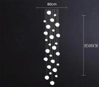 China Modern Ceiling Chandeliers Creative Staircase Pendant Light(WH-NC-128) for sale