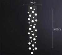 China Modern Ceiling Chandeliers Creative Staircase Pendant Light(WH-NC-128) for sale