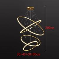 China Modern Circular pendant light Creative Staircase Pendant Light(WH-NC-129) for sale