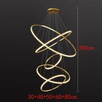 China Modern Circular pendant light Creative Staircase Pendant Light(WH-NC-129) for sale