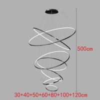 China Modern Circular pendant light Creative Staircase Pendant Light(WH-NC-129) for sale