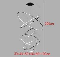 China Modern Circular pendant light Creative Staircase Pendant Light(WH-NC-129) for sale