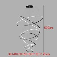 China Modern Circular pendant light Creative Staircase Pendant Light(WH-NC-129) for sale