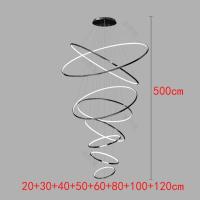 China Modern Circular pendant light Creative Staircase Pendant Light(WH-NC-129) for sale