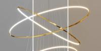 China Modern Circular pendant light Creative Staircase Pendant Light(WH-NC-129) for sale