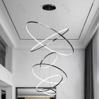 China Modern Circular pendant light Creative Staircase Pendant Light(WH-NC-129) for sale