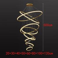 China Modern Circular pendant light Creative Staircase Pendant Light(WH-NC-129) for sale