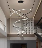 China Modern Circular pendant light Creative Staircase Pendant Light(WH-NC-129) for sale