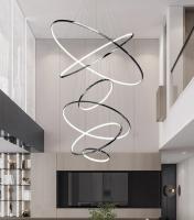 China Modern Circular pendant light Creative Staircase Pendant Light(WH-NC-129) for sale