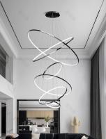 China Modern Circular pendant light Creative Staircase Pendant Light(WH-NC-129) for sale