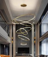 China Modern Circular pendant light Creative Staircase Pendant Light(WH-NC-129) for sale