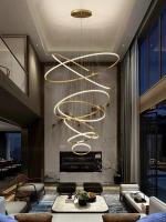China Modern Circular pendant light Creative Staircase Pendant Light(WH-NC-129) for sale