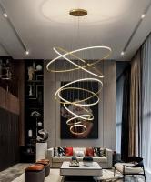China Modern Circular pendant light Creative Staircase Pendant Light(WH-NC-129) for sale