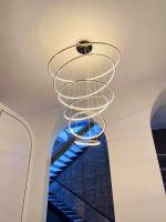 China Modern Circular pendant light Creative Staircase Pendant Light(WH-NC-129) for sale