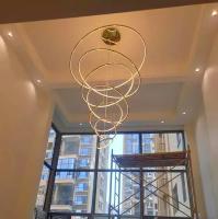 China Modern Circular pendant light Creative Staircase Pendant Light(WH-NC-129) for sale