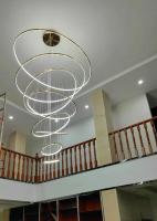 China Modern Circular pendant light Creative Staircase Pendant Light(WH-NC-129) for sale