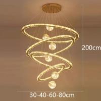 China Nordic home decoration stair chandelier luxury Staircase Pendant Light(WH-NC-131) for sale