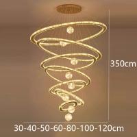 China Nordic home decoration stair chandelier luxury Staircase Pendant Light(WH-NC-131) for sale