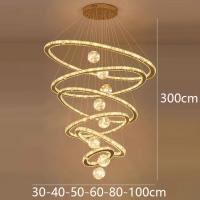 China Nordic home decoration stair chandelier luxury Staircase Pendant Light(WH-NC-131) for sale