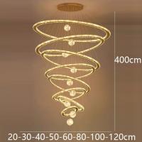 China Nordic home decoration stair chandelier luxury Staircase Pendant Light(WH-NC-131) for sale