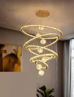 China Nordic home decoration stair chandelier luxury Staircase Pendant Light(WH-NC-131) for sale