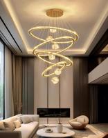 China Nordic home decoration stair chandelier luxury Staircase Pendant Light(WH-NC-131) for sale