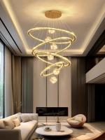 China Nordic home decoration stair chandelier luxury Staircase Pendant Light(WH-NC-131) for sale