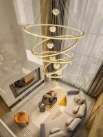 China Nordic home decoration stair chandelier luxury Staircase Pendant Light(WH-NC-131) for sale