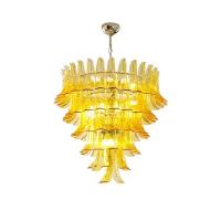 China Dimmable LED Fexible Brown Black Leather Belt Chandelier (WH-NC-132) for sale