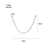 China Pearl Drop Series Dimmable LED Hanging Lamps Staircase Very Long Luminaire (WH-NC-133) for sale