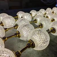 China Pearl Drop Series Dimmable LED Hanging Lamps Staircase Very Long Luminaire (WH-NC-133) for sale