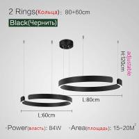 China Mito sospeso chandelier Nordic Led Dimmable ring light staircase lamp (WH-NC-134) for sale
