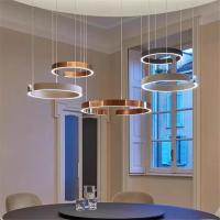 China Mito sospeso chandelier Nordic Led Dimmable ring light staircase lamp (WH-NC-134) for sale