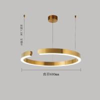 China Mito sospeso chandelier Nordic Led Dimmable ring light staircase lamp (WH-NC-134) for sale