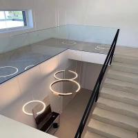 China Mito sospeso chandelier Nordic Led Dimmable ring light staircase lamp (WH-NC-134) for sale