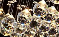 China Modern Hanging Line Light Minimalist Restaurant Light Luxurious Crystal Light  (WH-NC-137) for sale