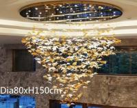 China Modern Hotel Lobby Maple Leaf Lamp Banquet Hall Lobby Lamp   (WH-NC-139) for sale