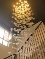 China Modern Hotel Lobby Maple Leaf Lamp Banquet Hall Lobby Lamp   (WH-NC-139) for sale