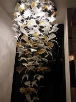 China Modern Hotel Lobby Maple Leaf Lamp Banquet Hall Lobby Lamp   (WH-NC-139) for sale