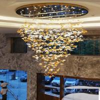 China Modern Hotel Lobby Maple Leaf Lamp Banquet Hall Lobby Lamp   (WH-NC-139) for sale