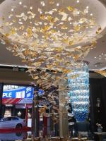 China Modern Hotel Lobby Maple Leaf Lamp Banquet Hall Lobby Lamp   (WH-NC-139) for sale