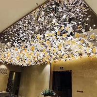 China Modern Hotel Lobby Maple Leaf Lamp Banquet Hall Lobby Lamp   (WH-NC-139) for sale